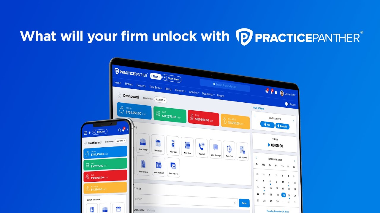 Unlock Endless Possibilities (30 sec) | PracticePanther - YouTube