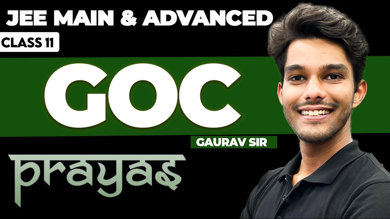 Complete General Organic Chemistry (GOC) In One Shot | +12 Marks ...
