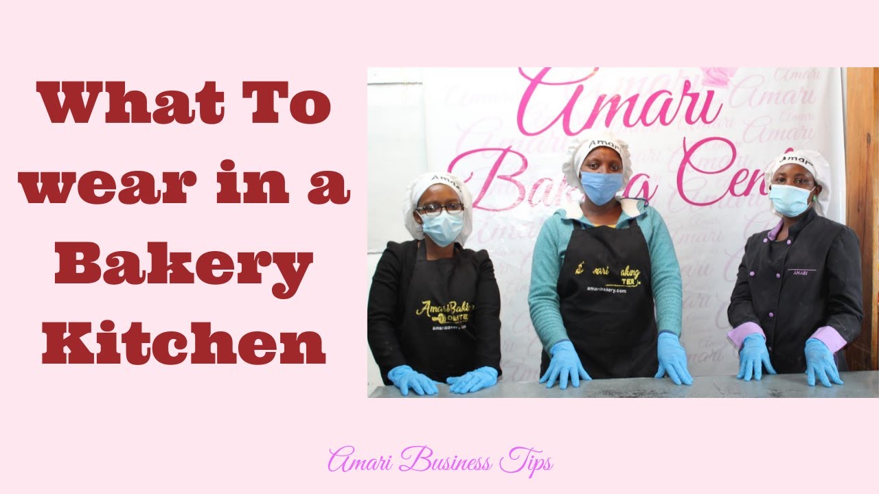 What you need to wear in a Bakery kitchen | Baking attire required for ...