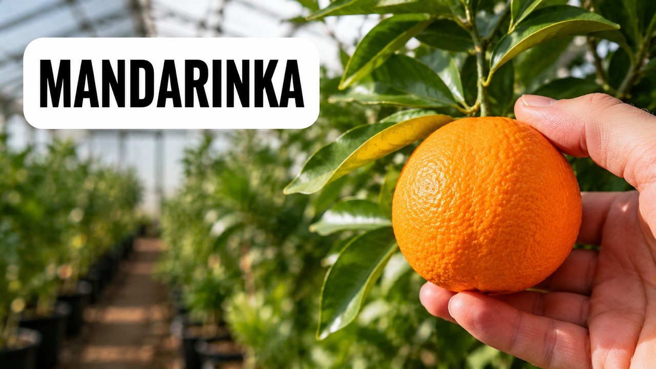 vypěstovaná - MANDARINKA CHUTNĚJŠÍ než z obchodu! 🍊 - YouTube
