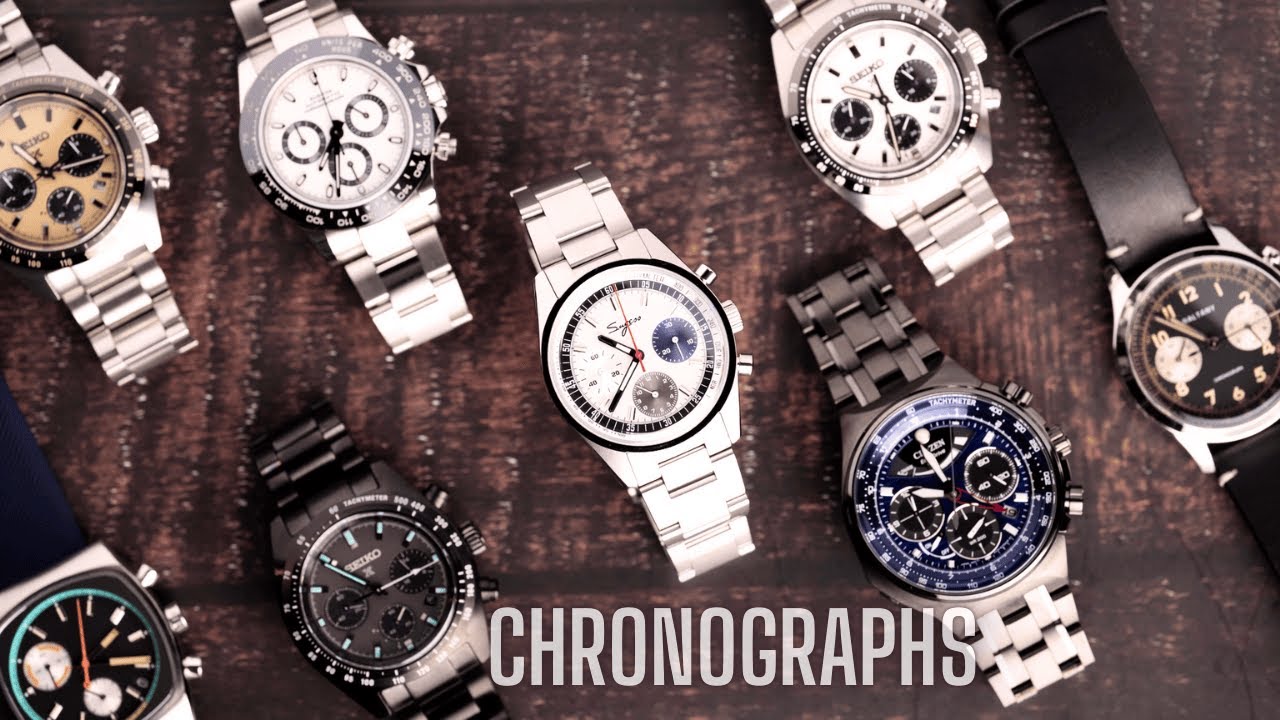 Affordable Chronograph Watches that look Amazing - YouTube