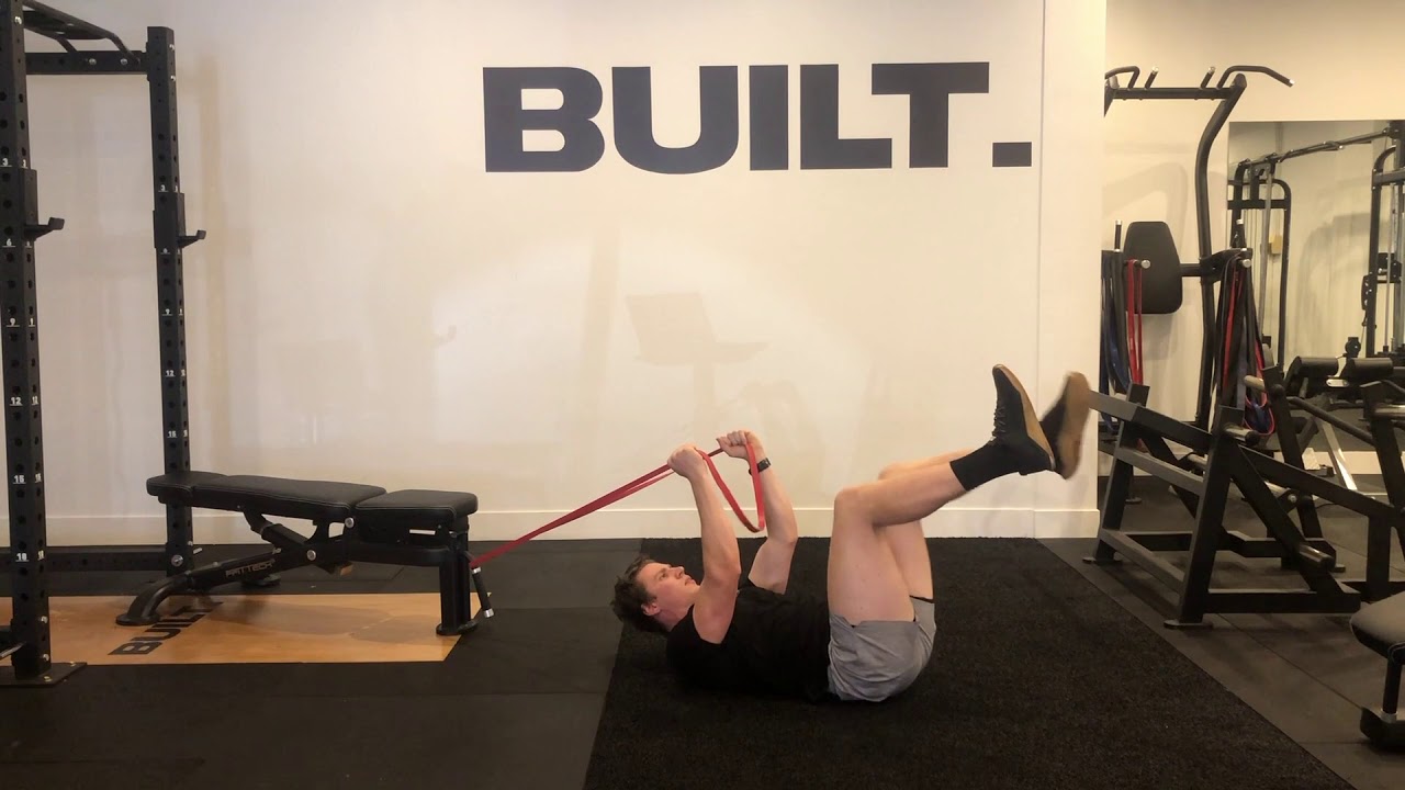 Banded Deadbugs - YouTube