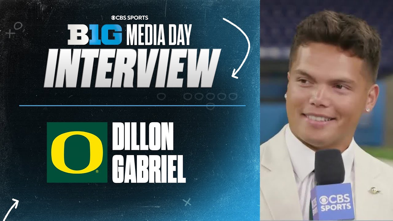 Dillon Gabriel on his decision to transfer to Oregon and the sneaker ...