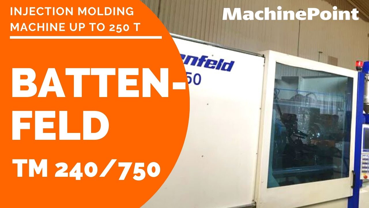 BATTENFELD TM 240/750 Injection molding machine up to 250 T ...