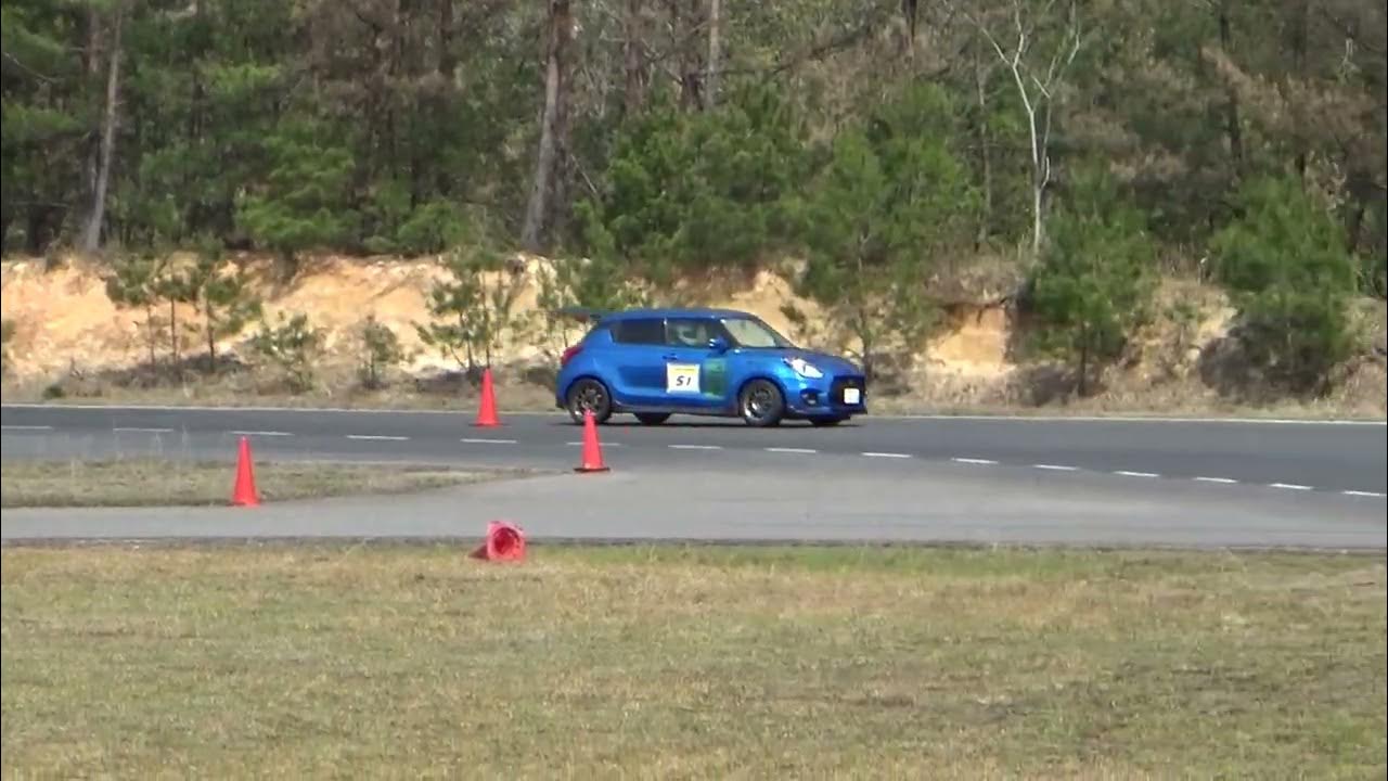 2024年JAF中国ジムカーナ選手権Rd.2 TSタカタ PN3 池澤 PM - YouTube