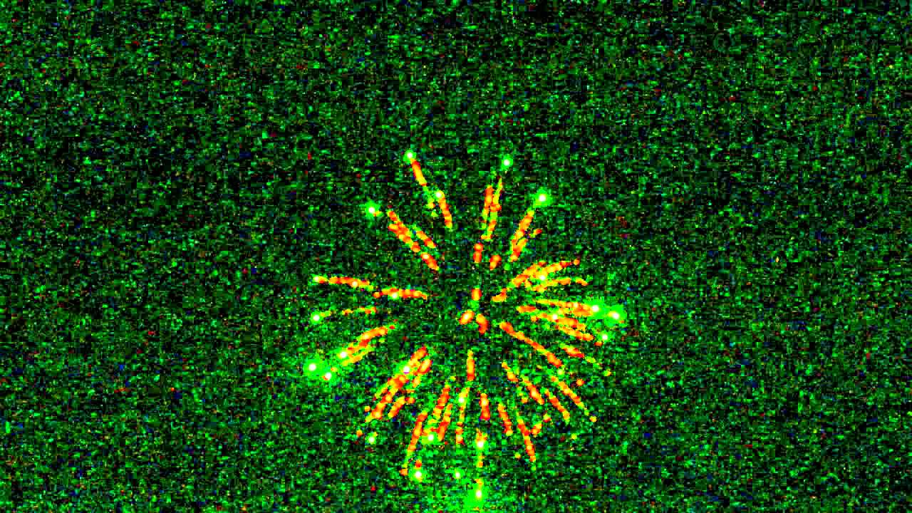 2 Inch Golden Wave to Green BDS2037 Display Fireworks Shell - YouTube