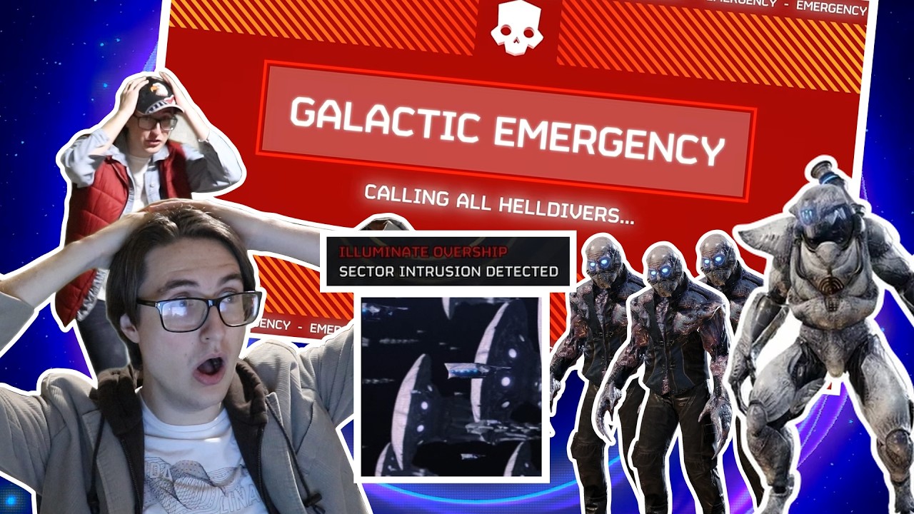 Super Earth is Under Attack!!! | Helldivers 2 Illuminate invasion - YouTube