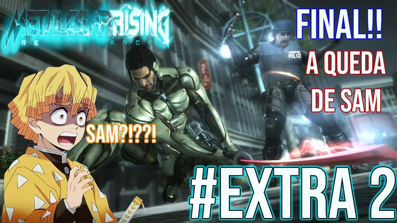 MG Rising: Revengeance DLC Sam (HARD) #FINAL - A corrupção do Jetstream ...