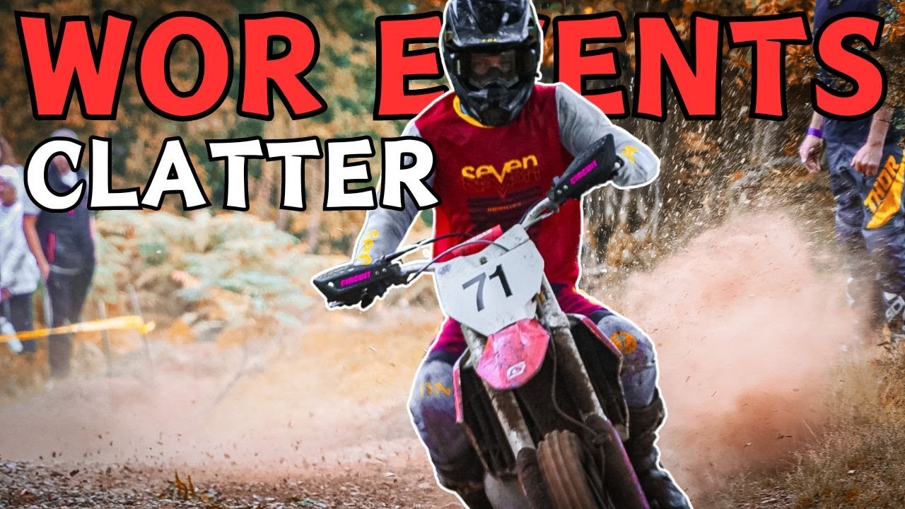 WOR Events Enduro, ROUND 10 @ Clatter (01/09/2024) #foggy - YouTube
