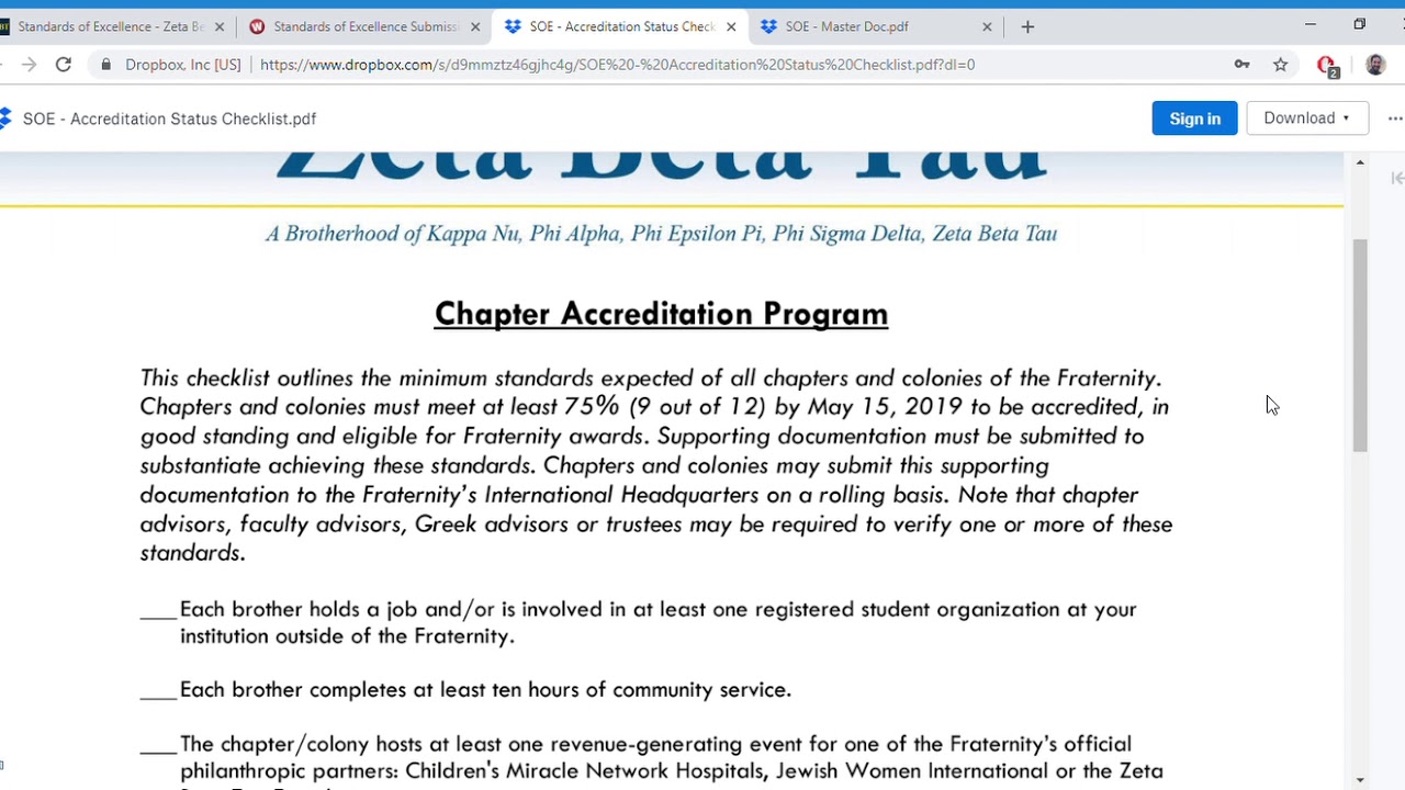 SOE Form, Checklist and Details - YouTube