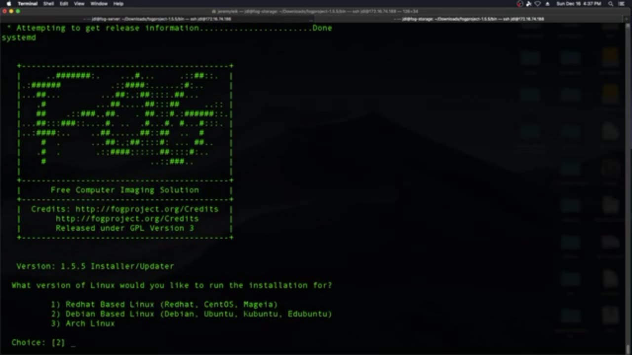 FOG Server 1.5.5 Storage Node Install - Ultimate Guide - YouTube