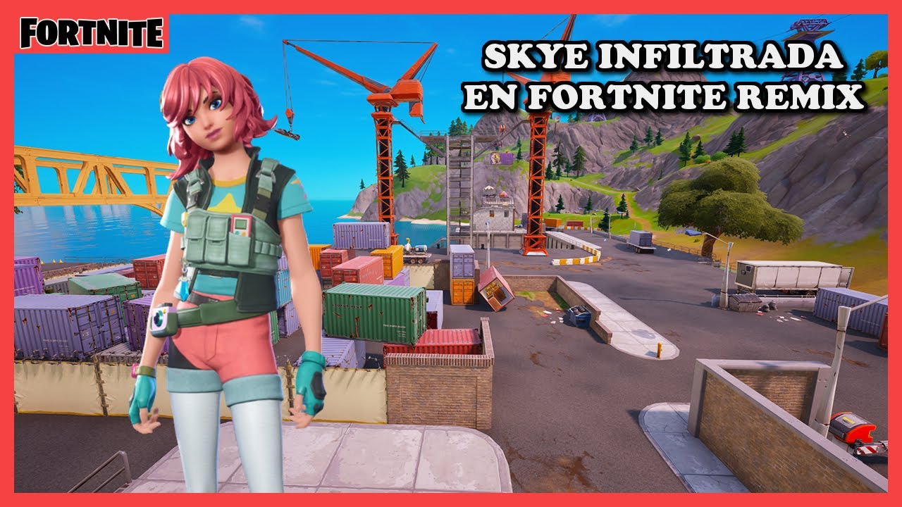 Skye Infiltrada en Fortnite Remix !Battle Royale! #fortnite #gameplay # ...
