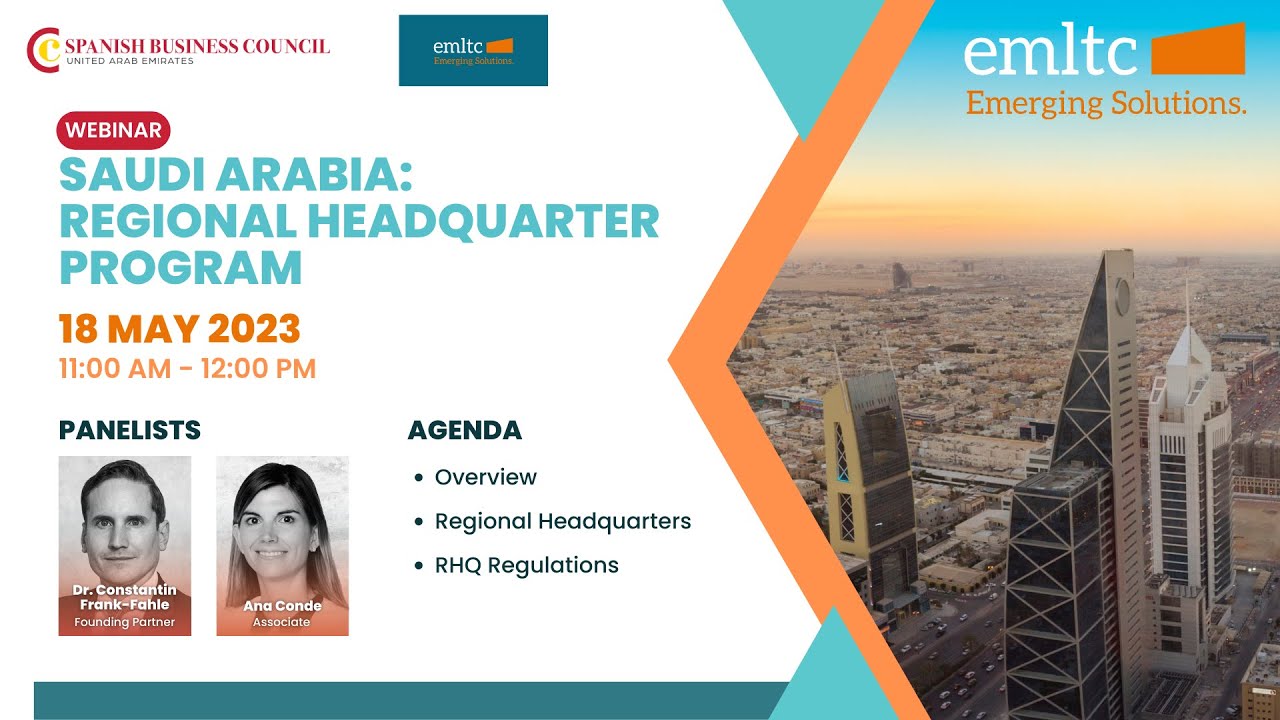 Conquer the Saudi Market: Insights of the Regional Headquarter Program ...