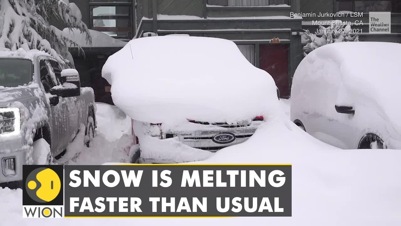 US: Wildfires are speeding up the snow melting process in California ...