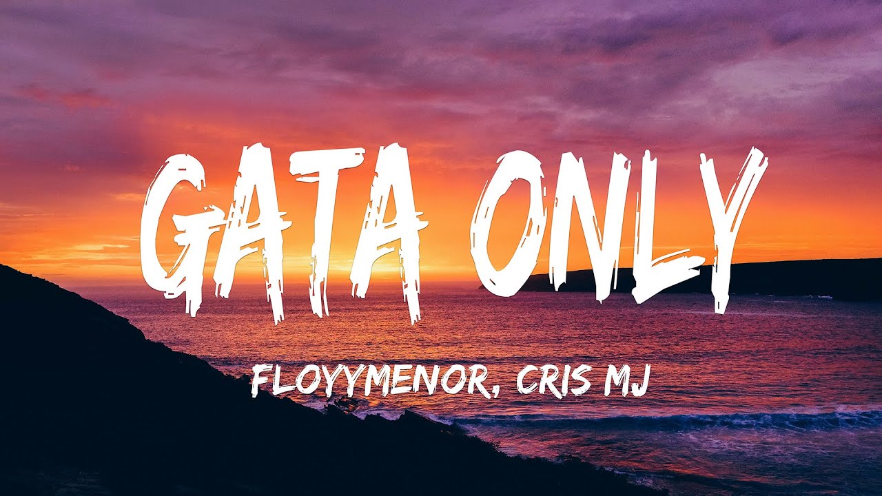 FloyyMenor - GATA ONLY ft. Cris MJ (Letra/Lyrics) - YouTube