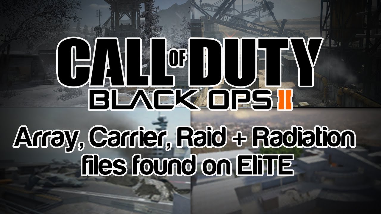 Black Ops 2 - Array, Radiation, Raid and Carrier Placemarker Images ...