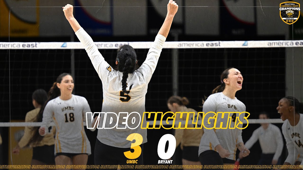 UMBC Volleyball vs. Bryant | America East Semifinals | 11/17/23 - YouTube