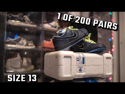 Nike SB 'Blue Lobster' Special Box (RARE) - YouTube