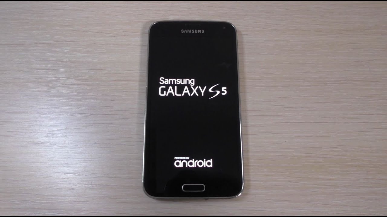 Samsung Galaxy S5 Boot animation - YouTube