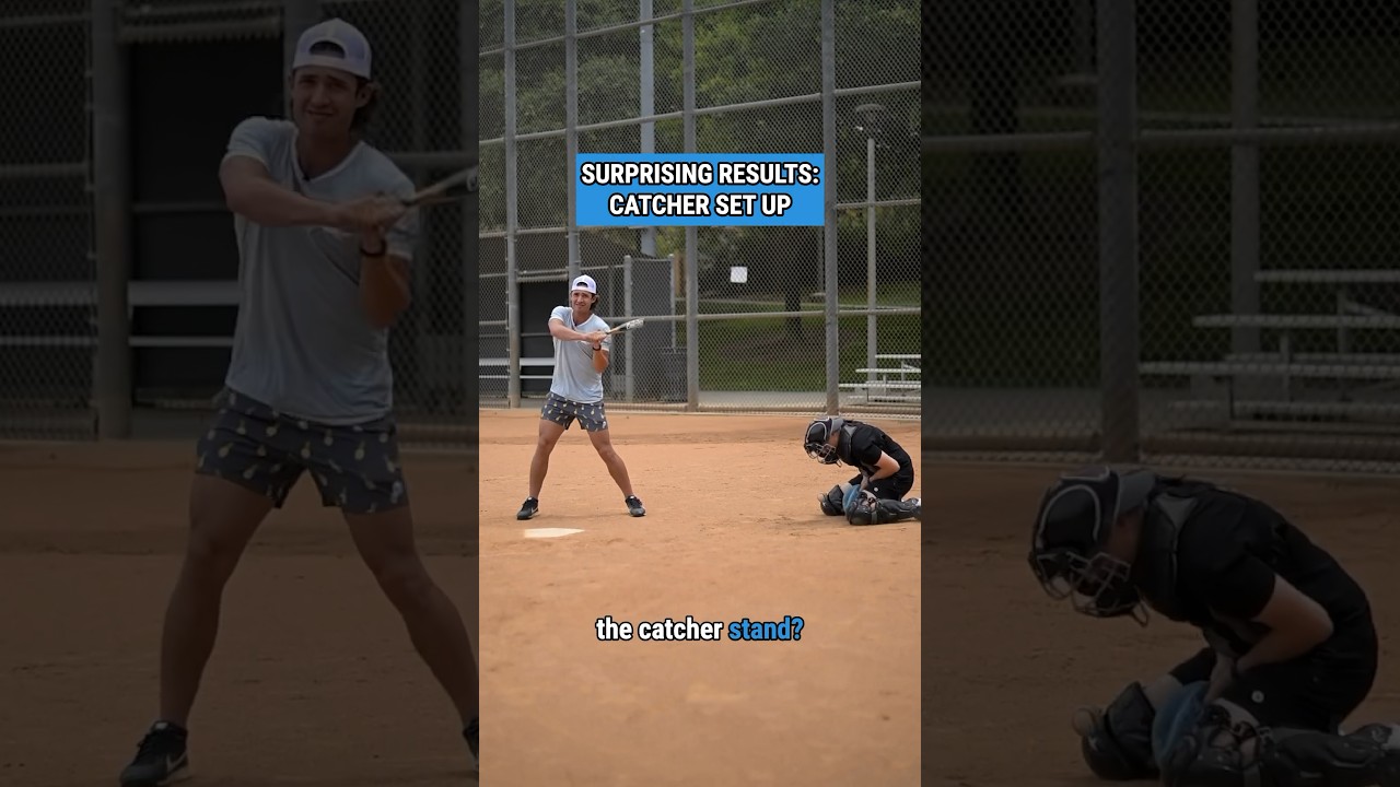 IDEAL CATCHER SET UP ⚾️ #catching #catcherlife #stance - YouTube