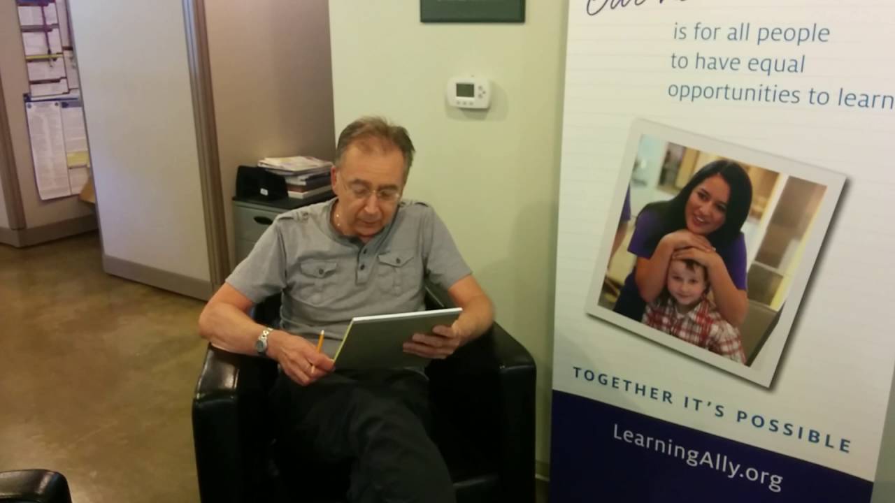 Graham Duncan voices new "Harry Potter" title for Learning Ally - YouTube