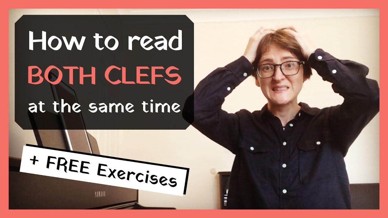 How to Read Both Clefs + FREE Hand Independence Exercises & Two-Handed ...