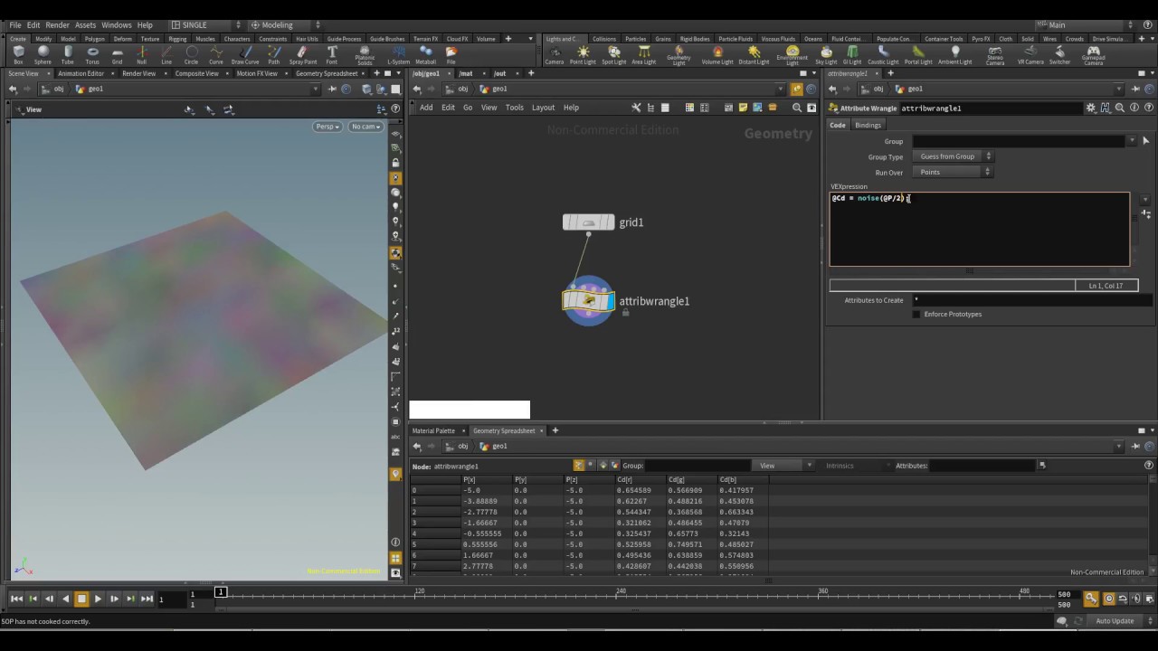 houdini 16 // vex noise - YouTube