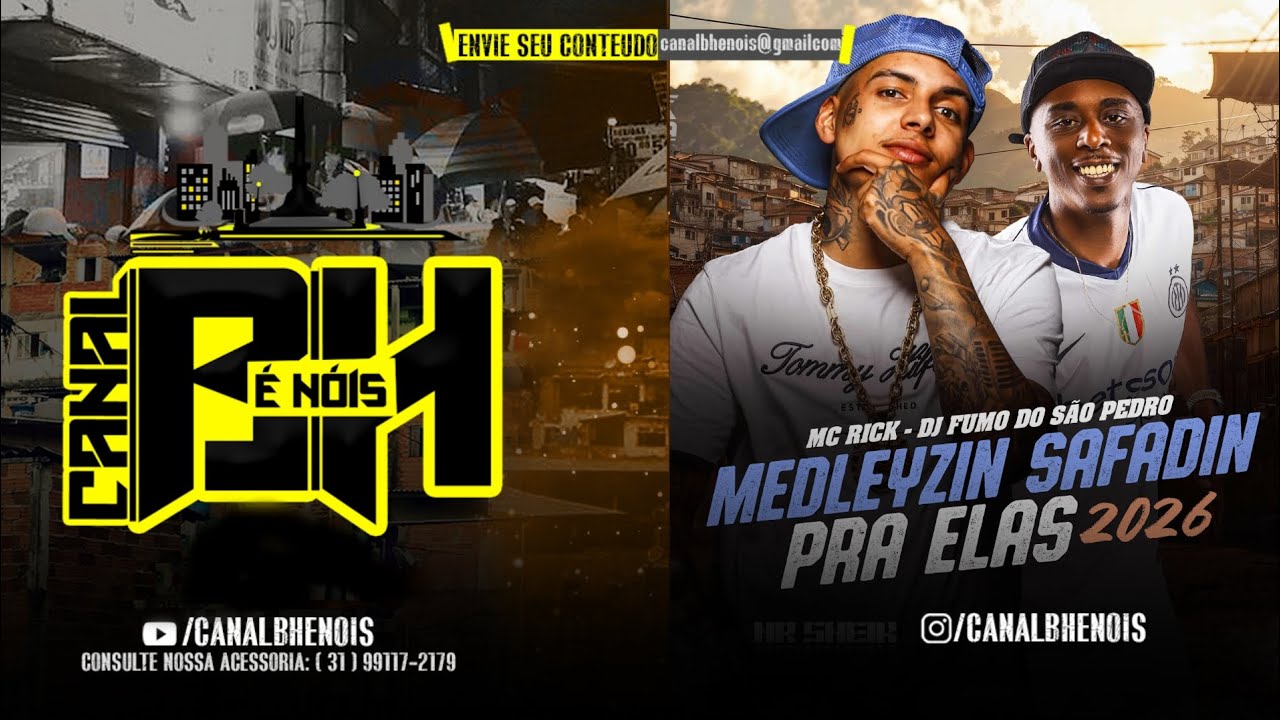 Medleyzin Safadin Pra Elas 2026 - Mc Rick (DJ Fumo Do São Pedro ) - YouTube