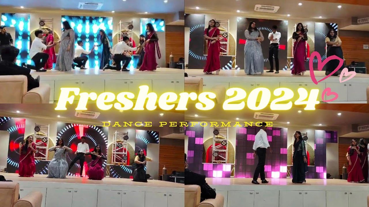 Freshers-2k24 💃🕺 || Group dance || #freshers #dance - YouTube