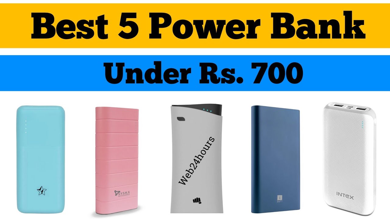 Top 5 Branded Power Banks in India | Best Power Bank Under 700 | Spes ...