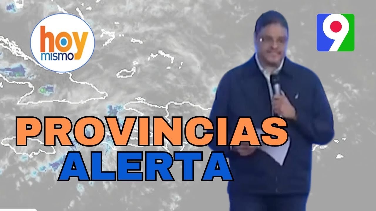 ¡Alerta! 10 Provincias en alerta verde por fuertes lluvias | Hoy Mismo ...