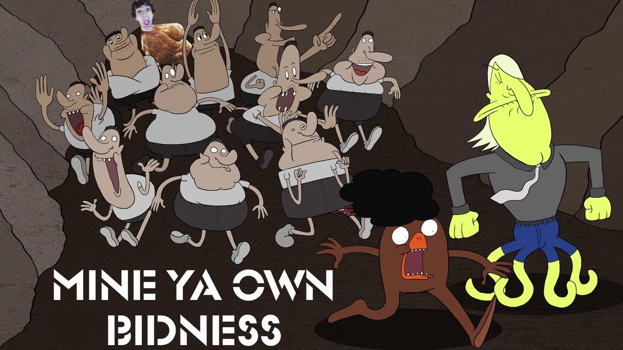 Block Frog Kartoons 48 - Mine Ya Own Bidness - YouTube