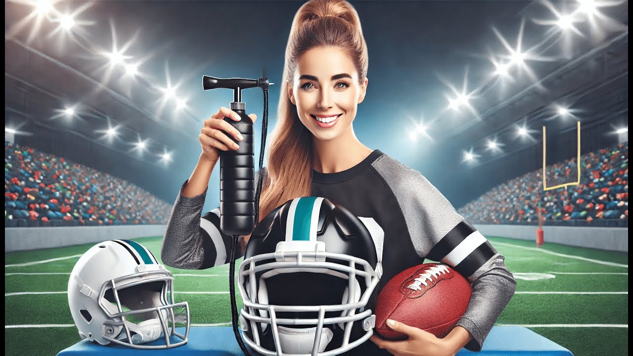 🏈 HappyAlley Football Helmet Pump Kit Review 🎈 - YouTube