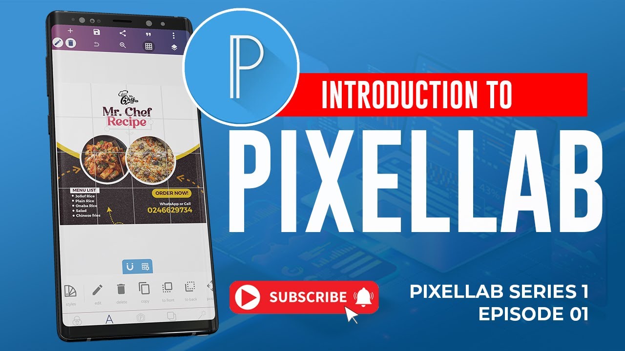 INTRODUCTION TO PIXELLAB | Pixellab Series 01 Episode 01 - YouTube