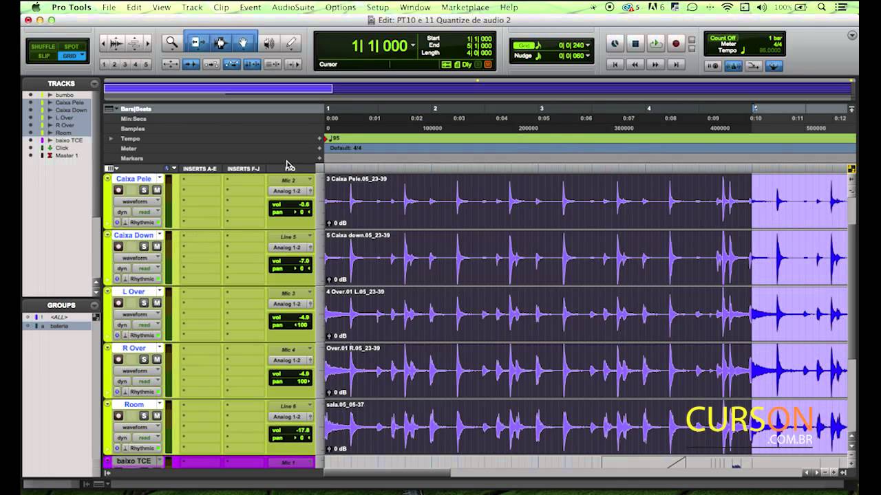 Pro Tools - Parte 4 - Beat detective - YouTube