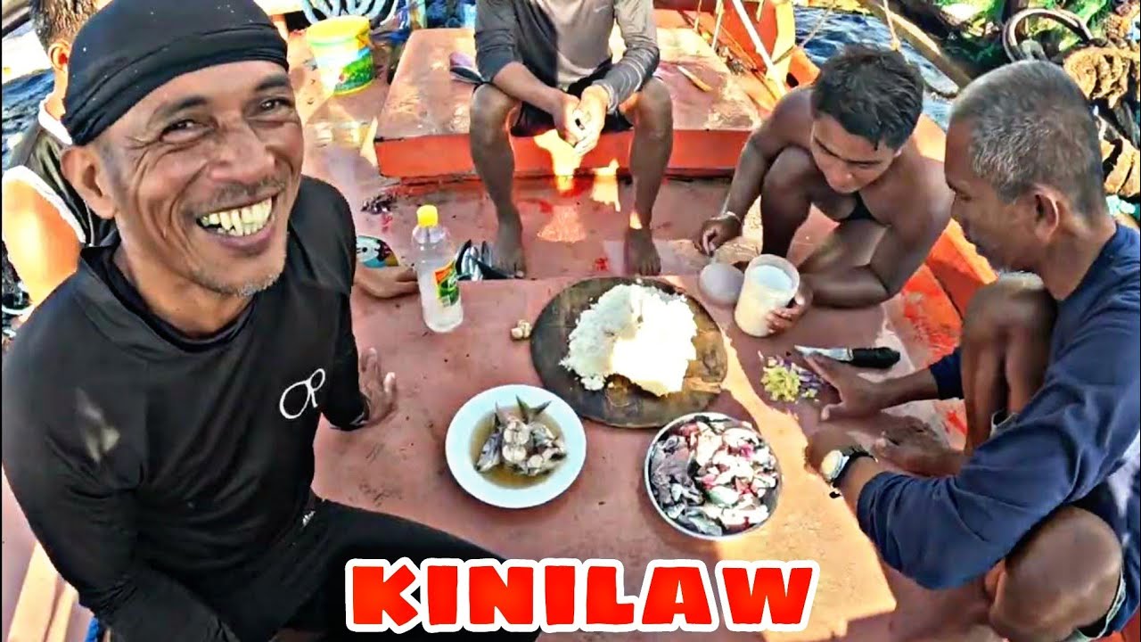 kinilaw na fresh fish sa pacific ocean don tv - YouTube