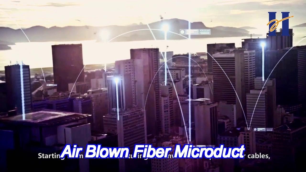 Direct Bury 4Way 10/8Mm Micro Duct Air Blown Fiber Microduct Fiber ...