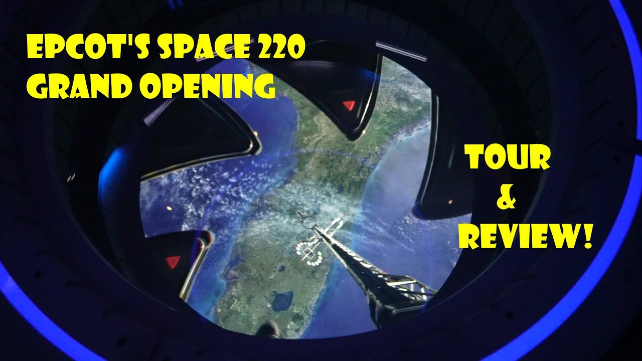 EPCOT'S Space 220 Grand Opening Tour & Review! - YouTube