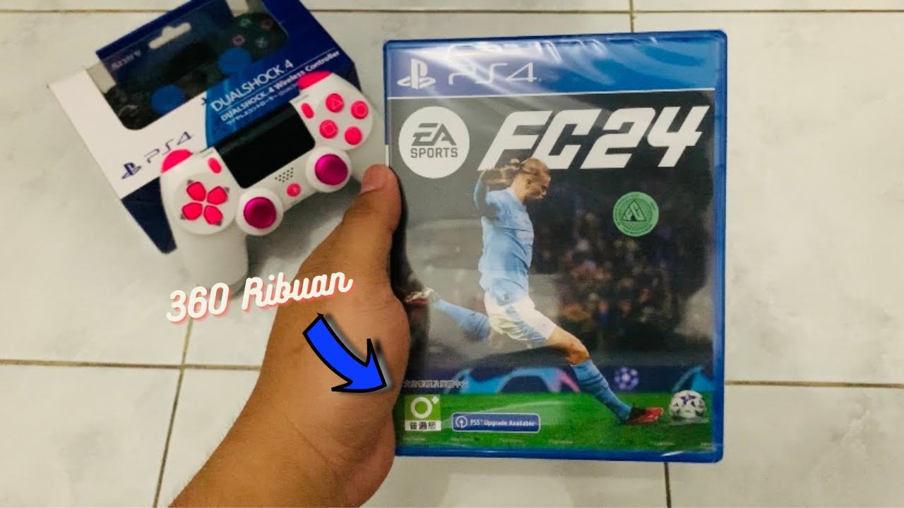 UNBOXING FC24 PS4 TERMURAH!!?? - YouTube