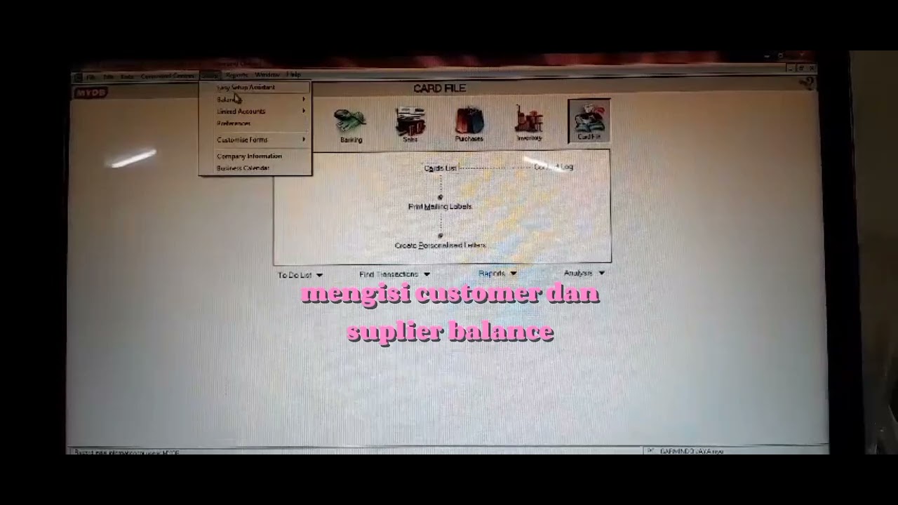CARA PEMBUATAN MYOB by: sipa maulidia - YouTube