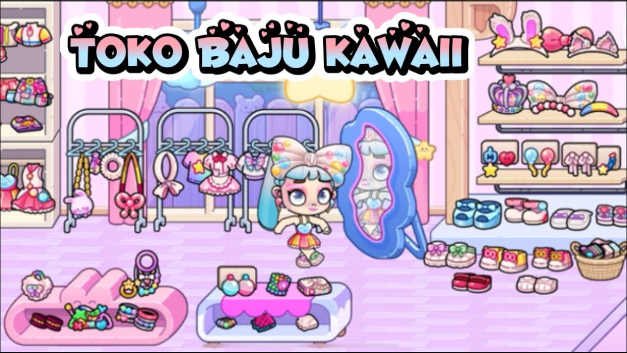 Avatar world Membuat Toko Baju Kawaii - YouTube