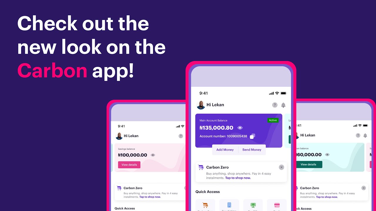 Check out the new look on the Carbon app! - YouTube