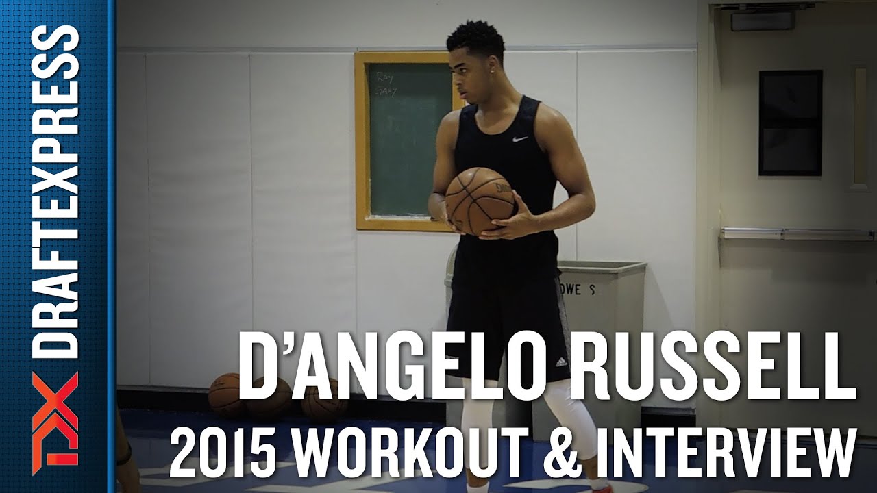 D'Angelo Russell 2015 NBA Draft Workout Video - YouTube