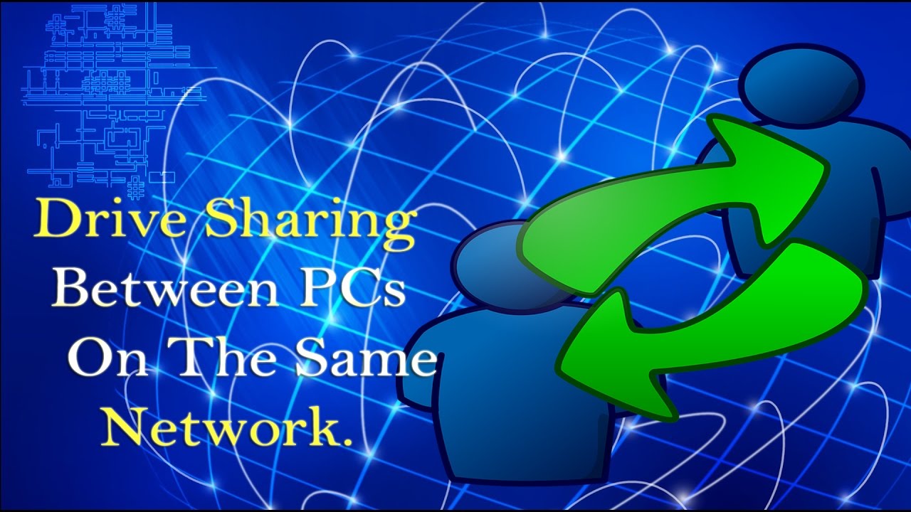 How To Connect To A Drive On Another PC On Same Network - YouTube