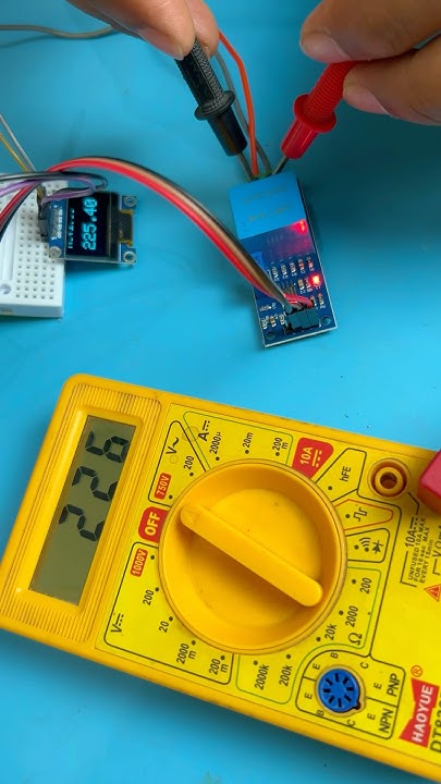 ZMPT101B: The Perfect AC Voltage Sensor for Your Projects! ⚡ #arduinoproject #esp32 # ...