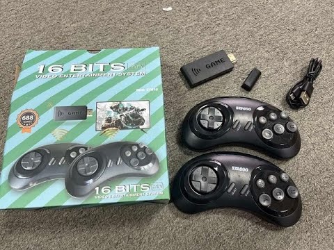 Consola Alien 16 Bits Mini Hdmi Inalámbrico con 688 juegos y memoria sd ...