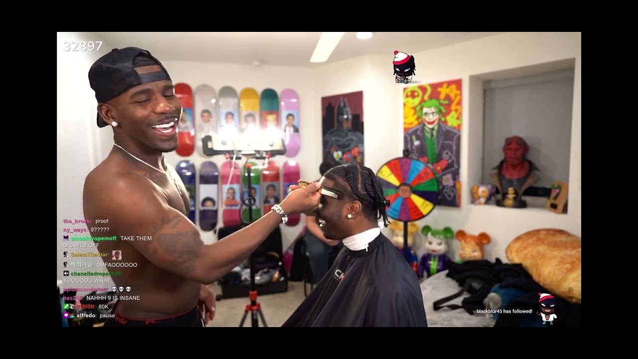 Bruce meets Brandon the erotic barber pt4 - YouTube