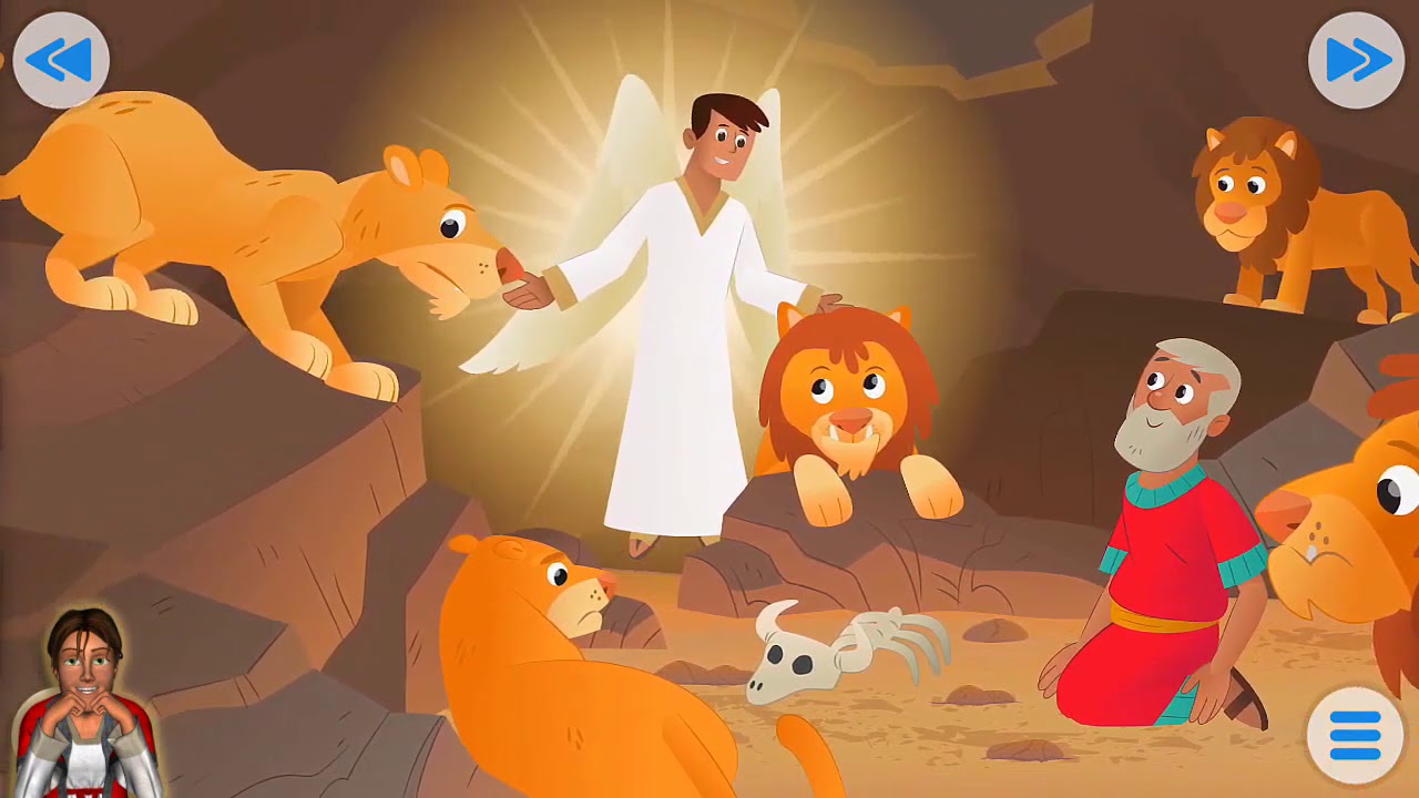 kartun Daniel di gua singa - YouTube