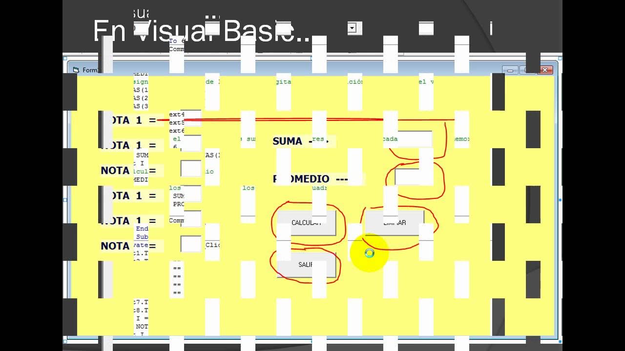Arreglos en Visual Basic - Vectores - YouTube