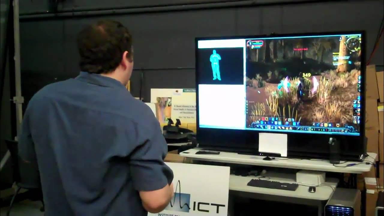 World of Warcraft with Microsoft Kinect using FAAST and OpenNI - YouTube